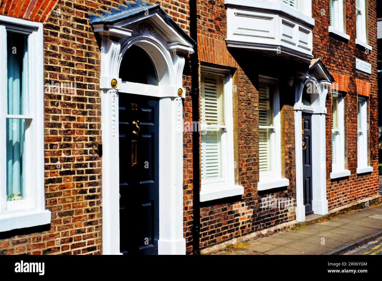 Period Building, St Saviourgate, York, Yorkshire, England Stock Photo ...