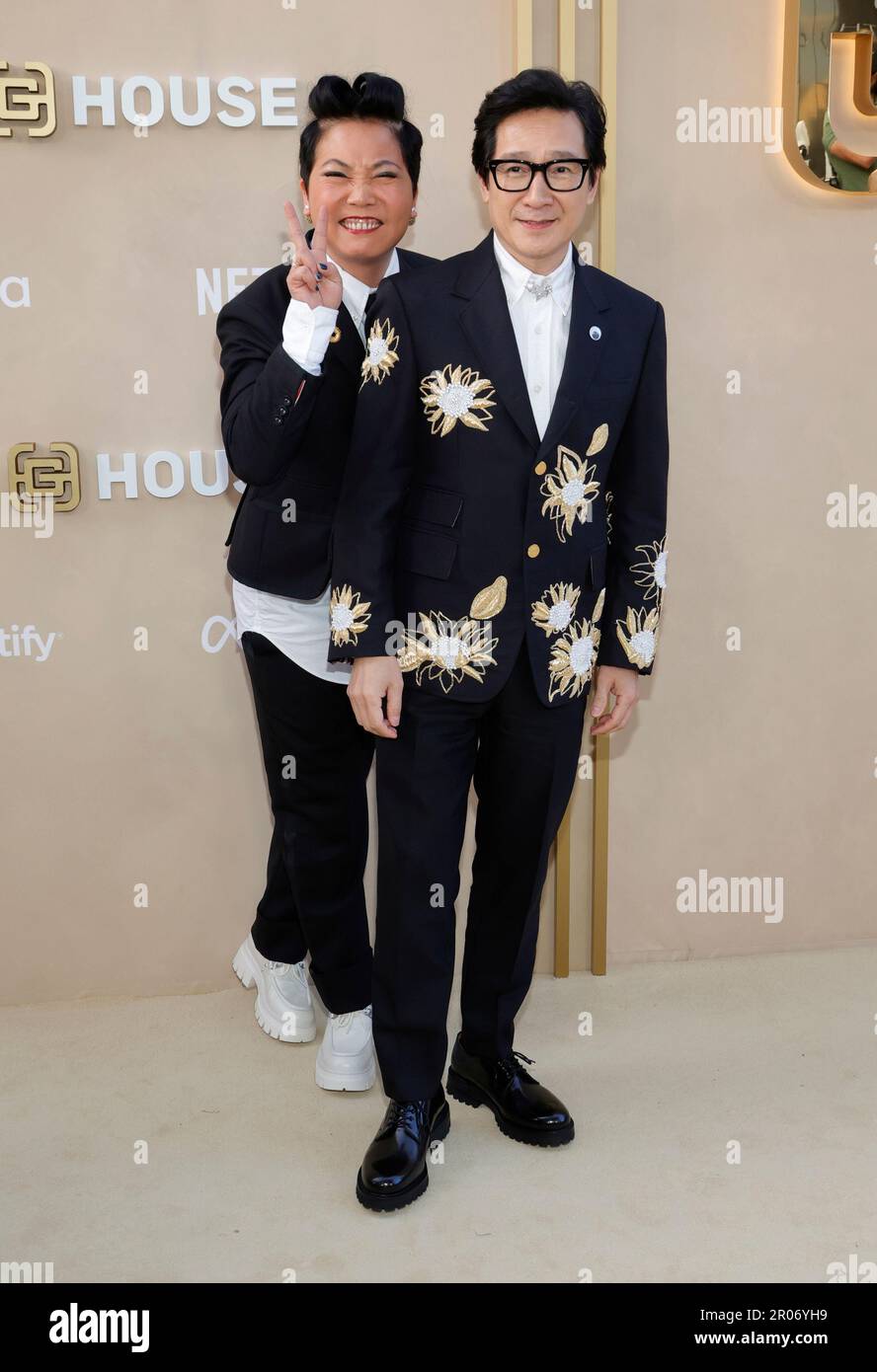 Los Angeles, Ca. 6th May, 2023. Echo Quan, Ke Huy Quan at the Gold ...