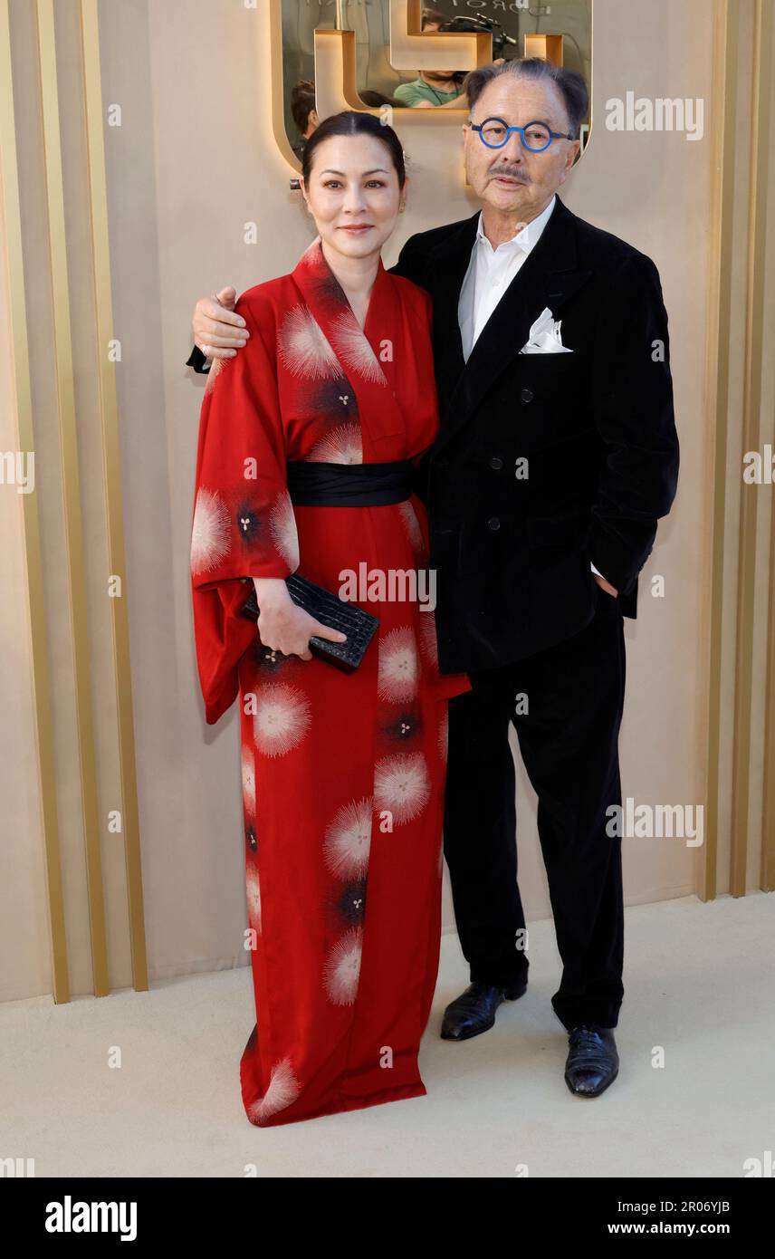 Los Angeles, Ca. 6th May, 2023. China Chow, Michael Chow at the Gold ...