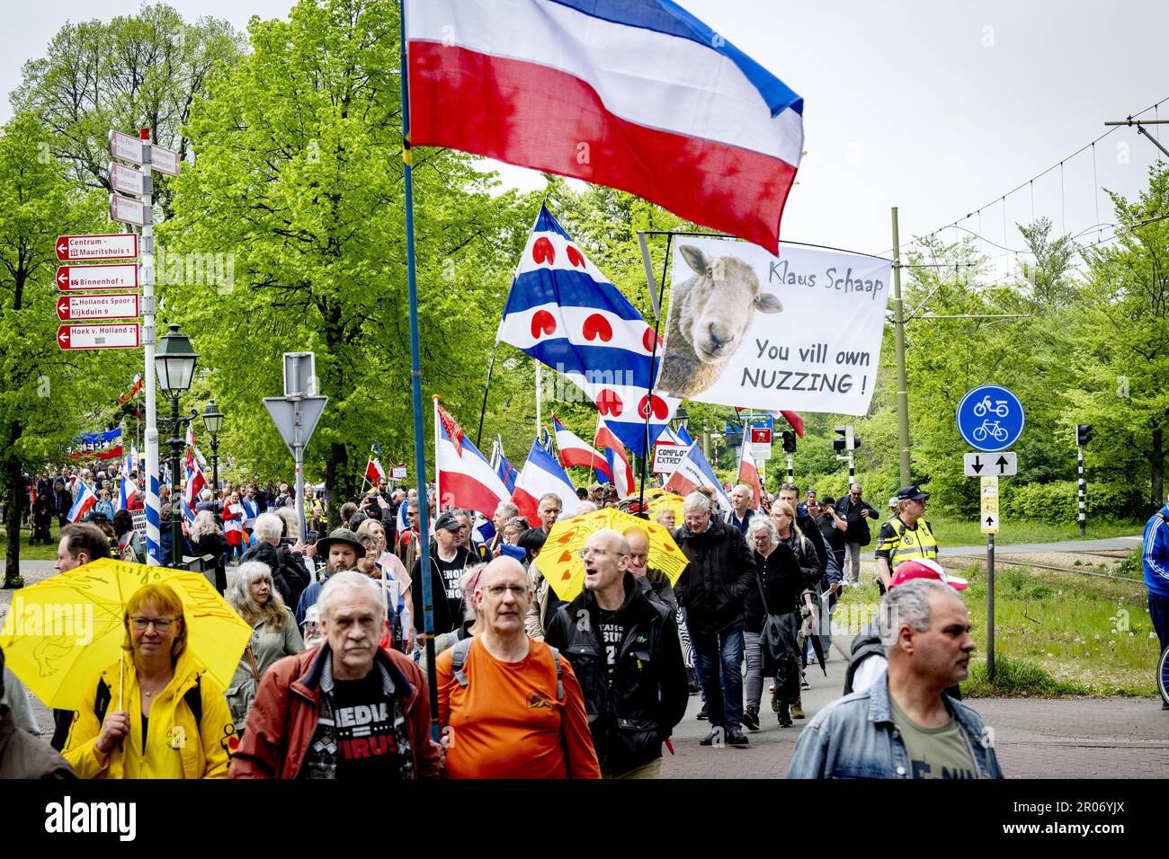 THE HAGUE - Members of the freedom movement Together for the ...