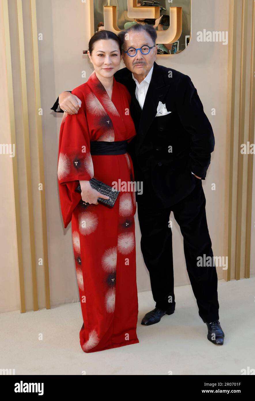 Los Angeles, Ca. 6th May, 2023. China Chow, Michael Chow at the Gold ...