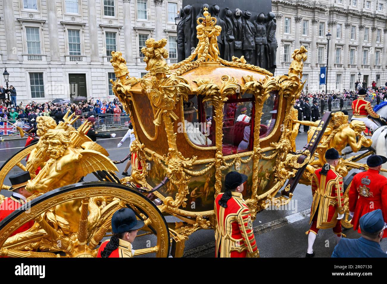 London, UK. 06th May, 2023. London, UK on May 06 2023. King Charles III ...