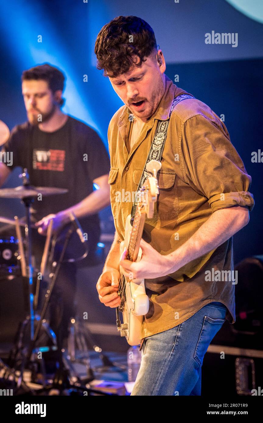 Jake Dickens on bass Stock Photo - Alamy