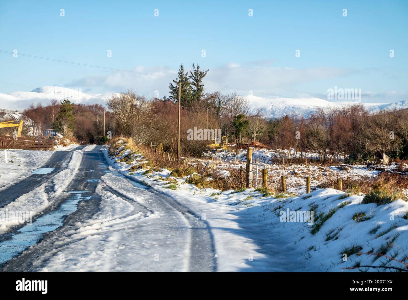 The L1783, the so called German Road, connects Doochary and ...