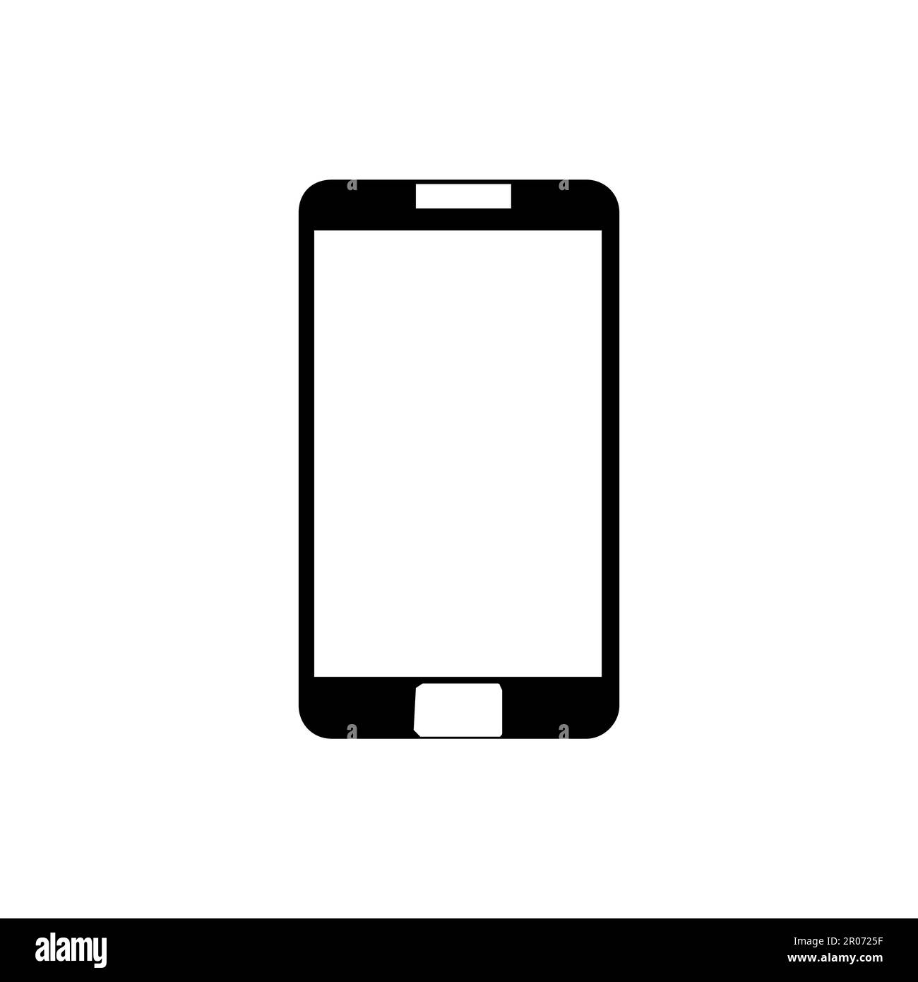 Phone icon vector. Set of flat Phone and mobile phone symbol collection ...