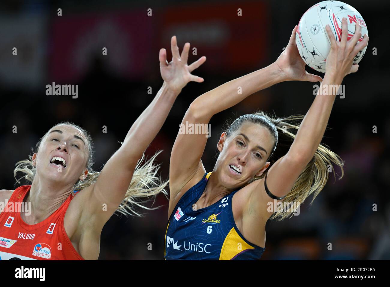 7th May 2023; Ken Rosewall Arena, Sydney, NSW, Australia: Suncorp Super Netball, New South Wales ...
