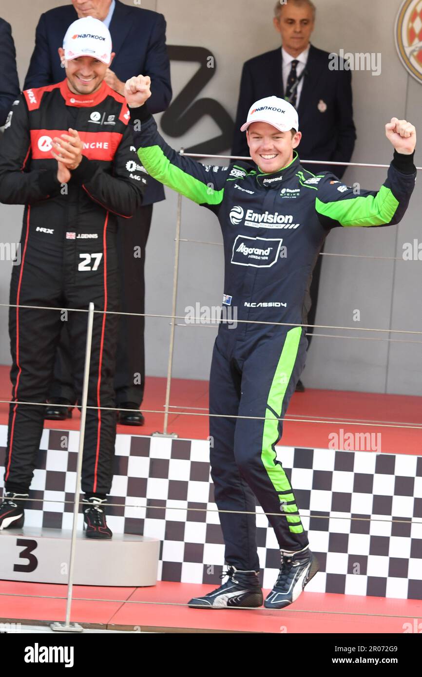 MONACO, MAY 06: Nick Cassidy,2023 Monaco E-Prix - Formule E, Race Day ...