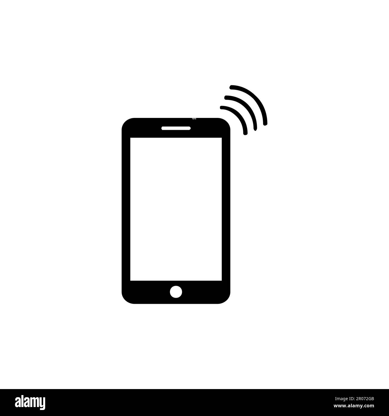 Phone icon vector. Set of flat Phone and mobile phone symbol collection ...