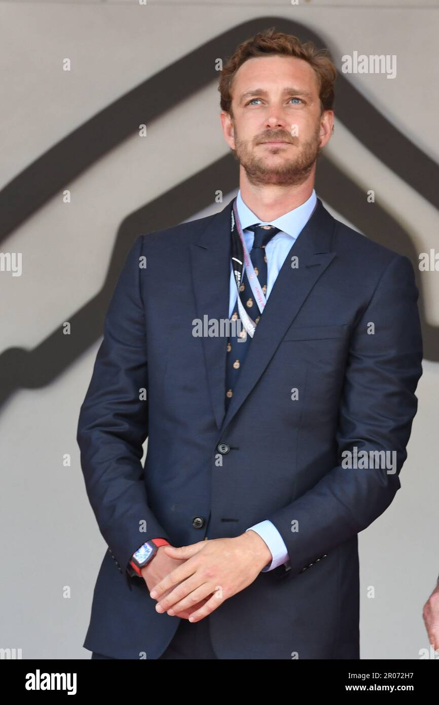 MONACO, MAY 06: Pierre Casiraghi during the Formule E, E-Prix of Monaco ...