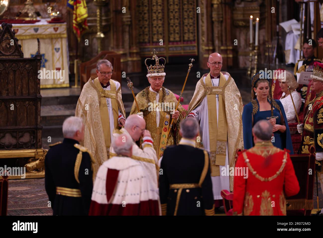 King Charles III with Lord President of the Council, Penny Mordaunt ...