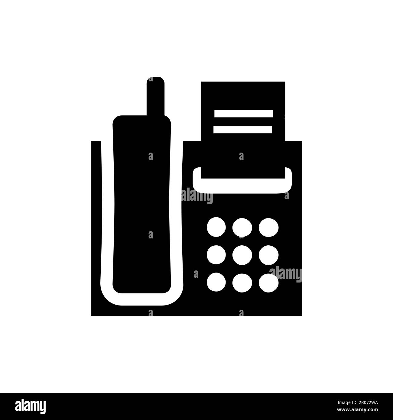 Phone icon vector. Set of flat Phone and mobile phone symbol collection ...