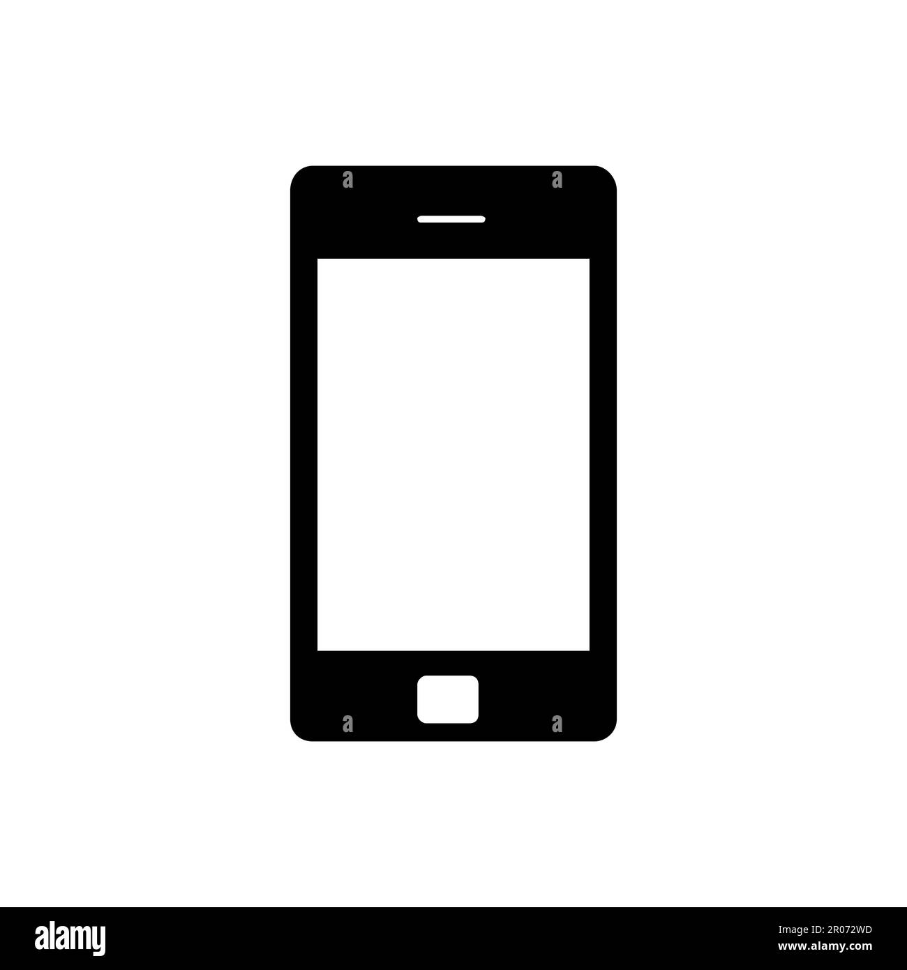 Phone icon vector. Set of flat Phone and mobile phone symbol collection ...