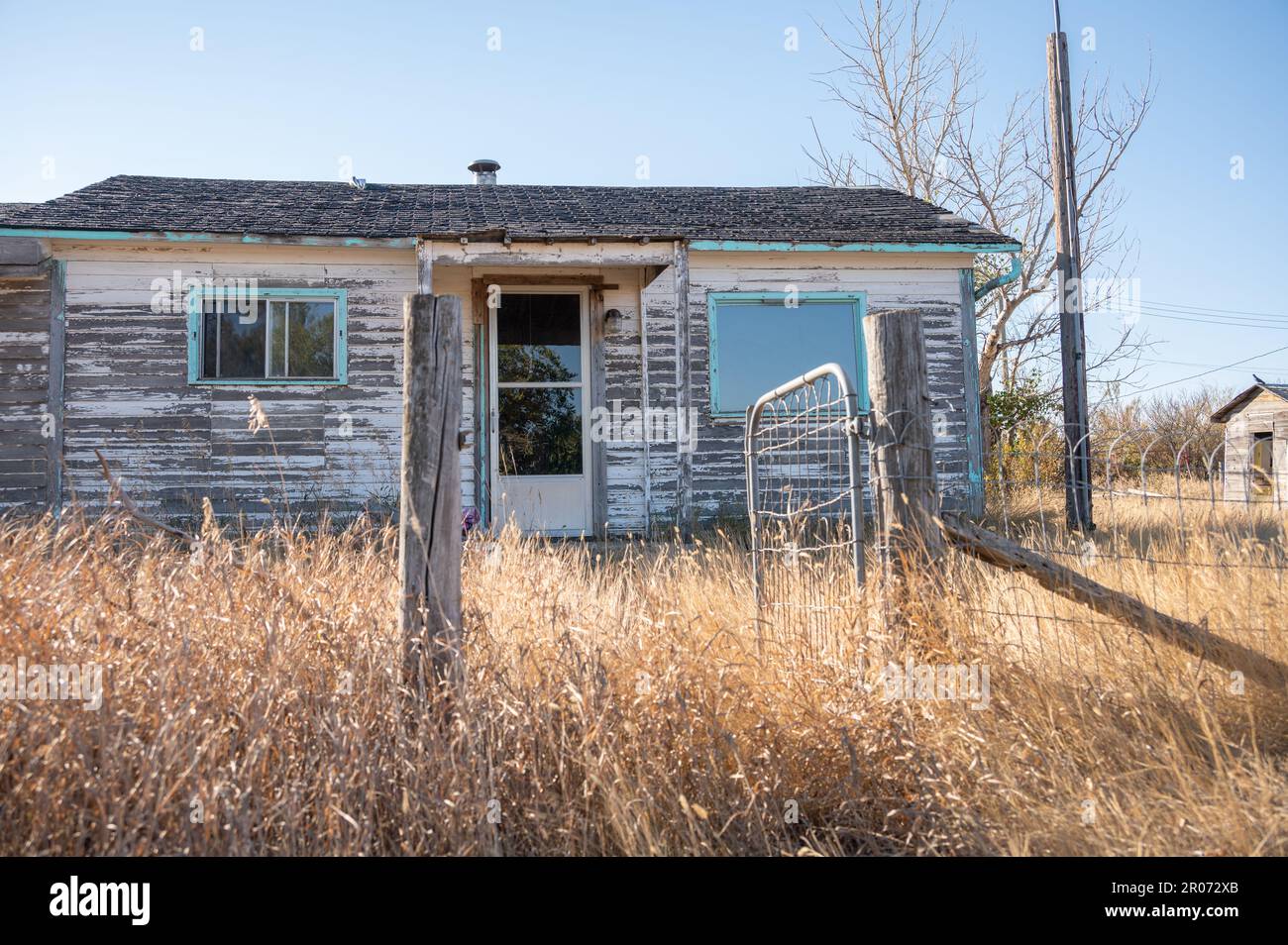 Abandoned house in an old ghost town in Alberta, Canada Stock Photo - Alamy