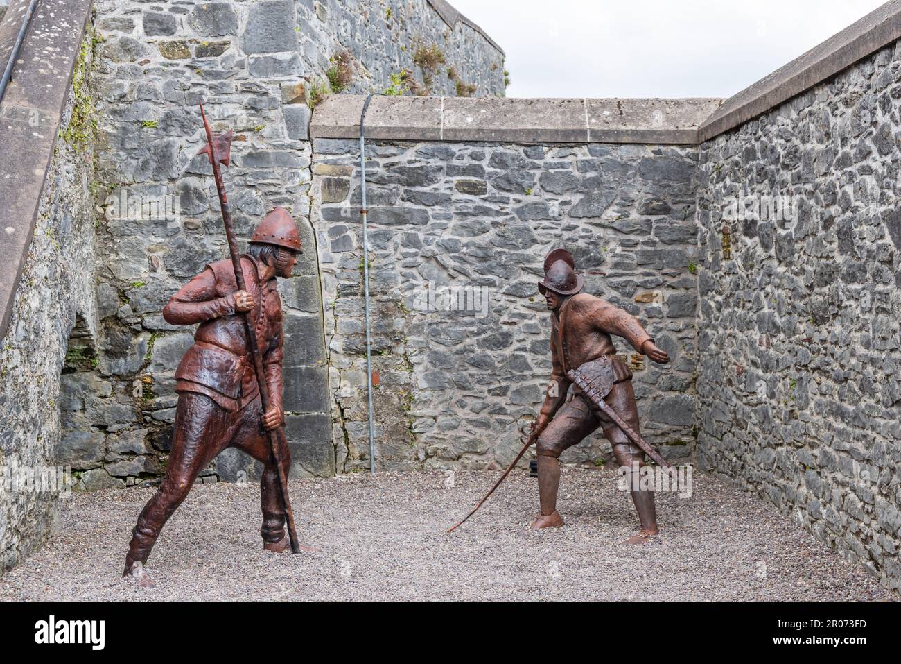 Cork, Ireland - April 19, 2023: Fort Elizabeth Dun Elise in Cork ...