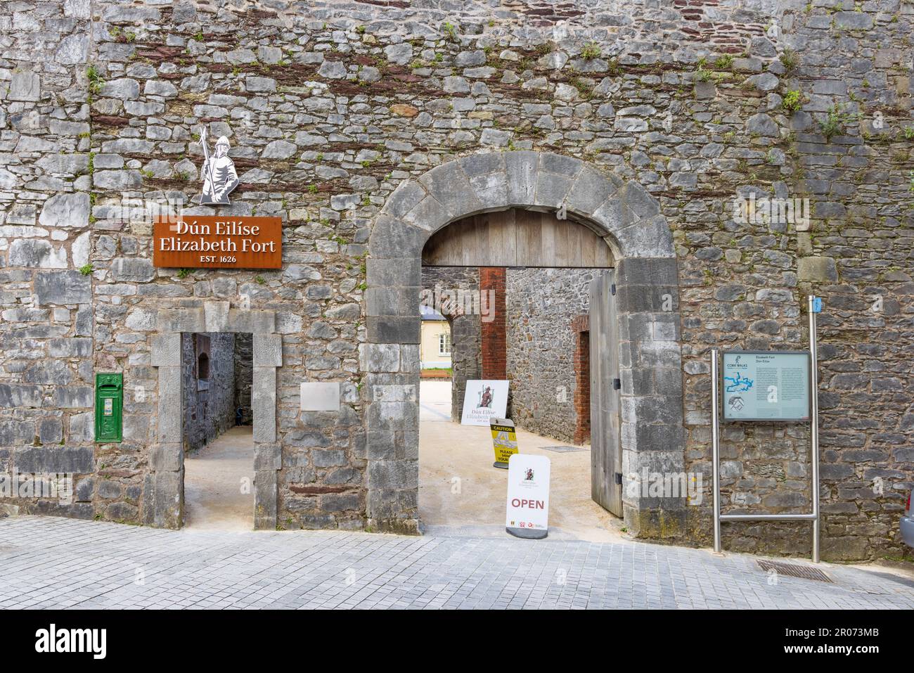 Cork, Ireland - April 19, 2023: Fort Elizabeth Dun Elise in Cork ...