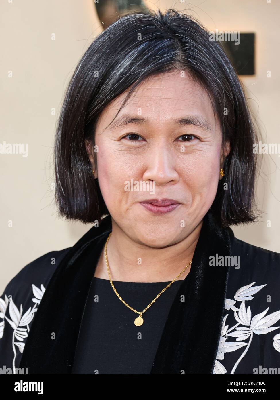LOS ANGELES, CALIFORNIA, USA - MAY 06: Katherine Tai arrives at Gold ...