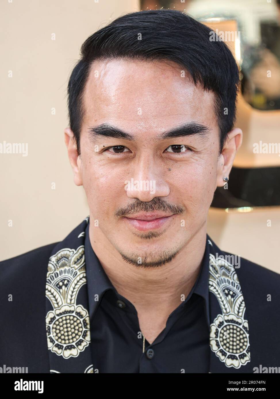LOS ANGELES, CALIFORNIA, USA - MAY 06: Joe Taslim arrives at Gold House ...