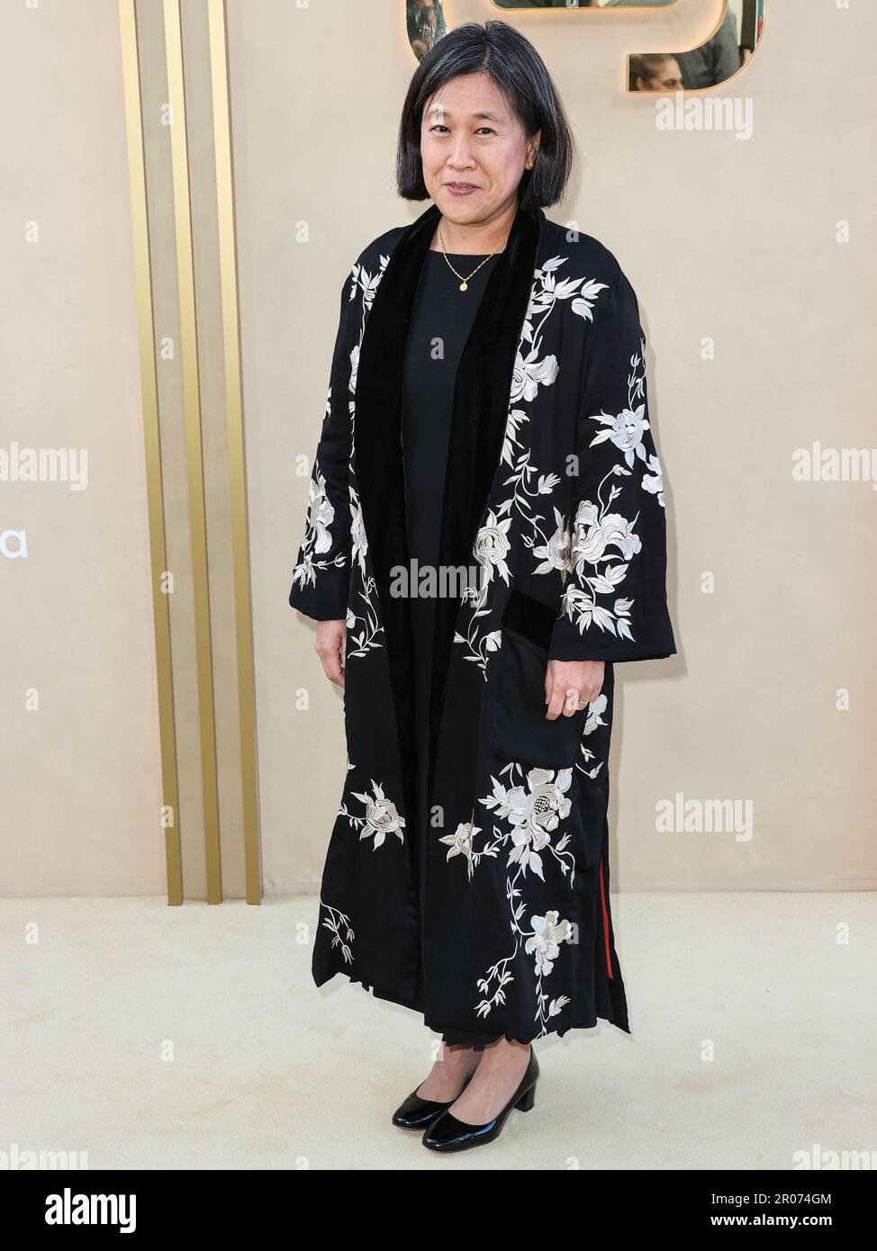 LOS ANGELES, CALIFORNIA, USA - MAY 06: Katherine Tai arrives at Gold ...