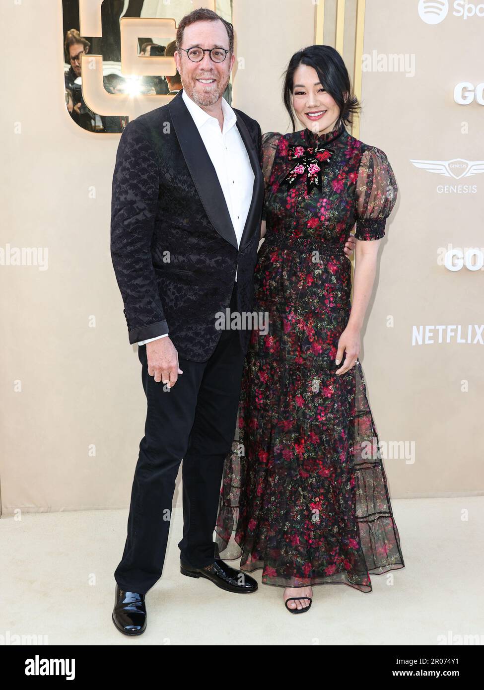 LOS ANGELES, CALIFORNIA, USA - MAY 06: Rob Minkoff and Crystal Kung ...