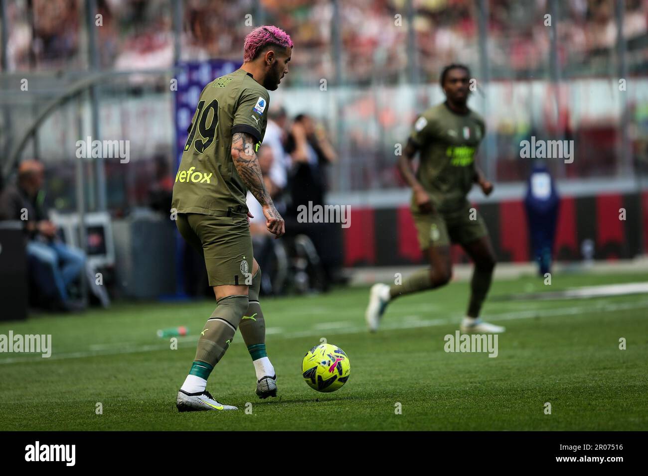 Theo Hernandez, Milan player Stock Photo - Alamy