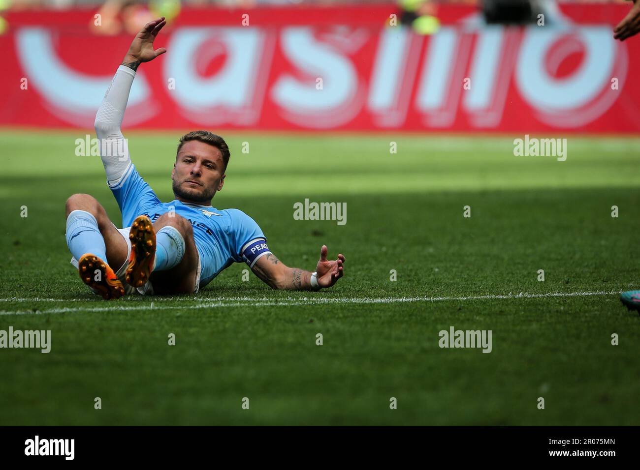 Ciro Immobile, Lazio player Stock Photo - Alamy