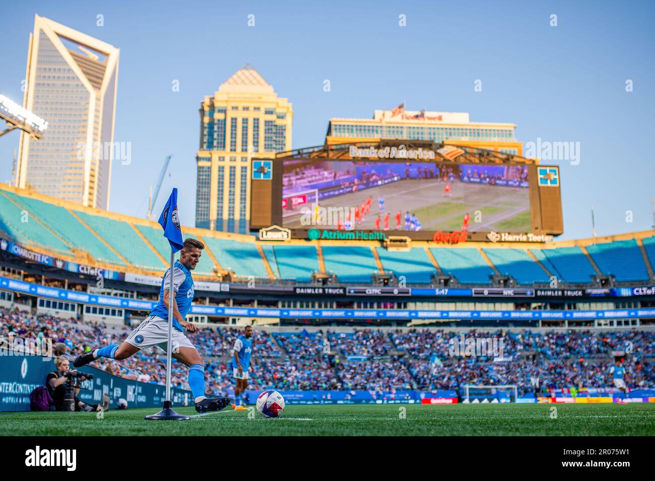 Charlotte, NC, USA. 6th May, 2023. Charlotte FC midfielder Ashley ...