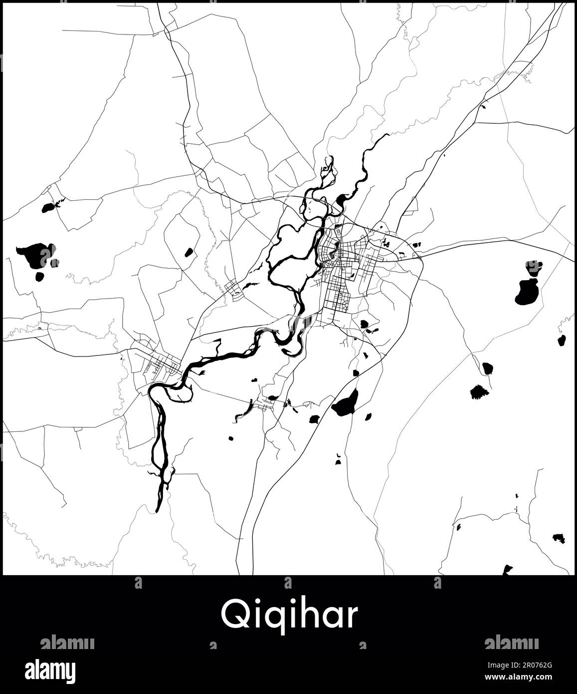 Qiqihar city Black and White Stock Photos & Images - Alamy