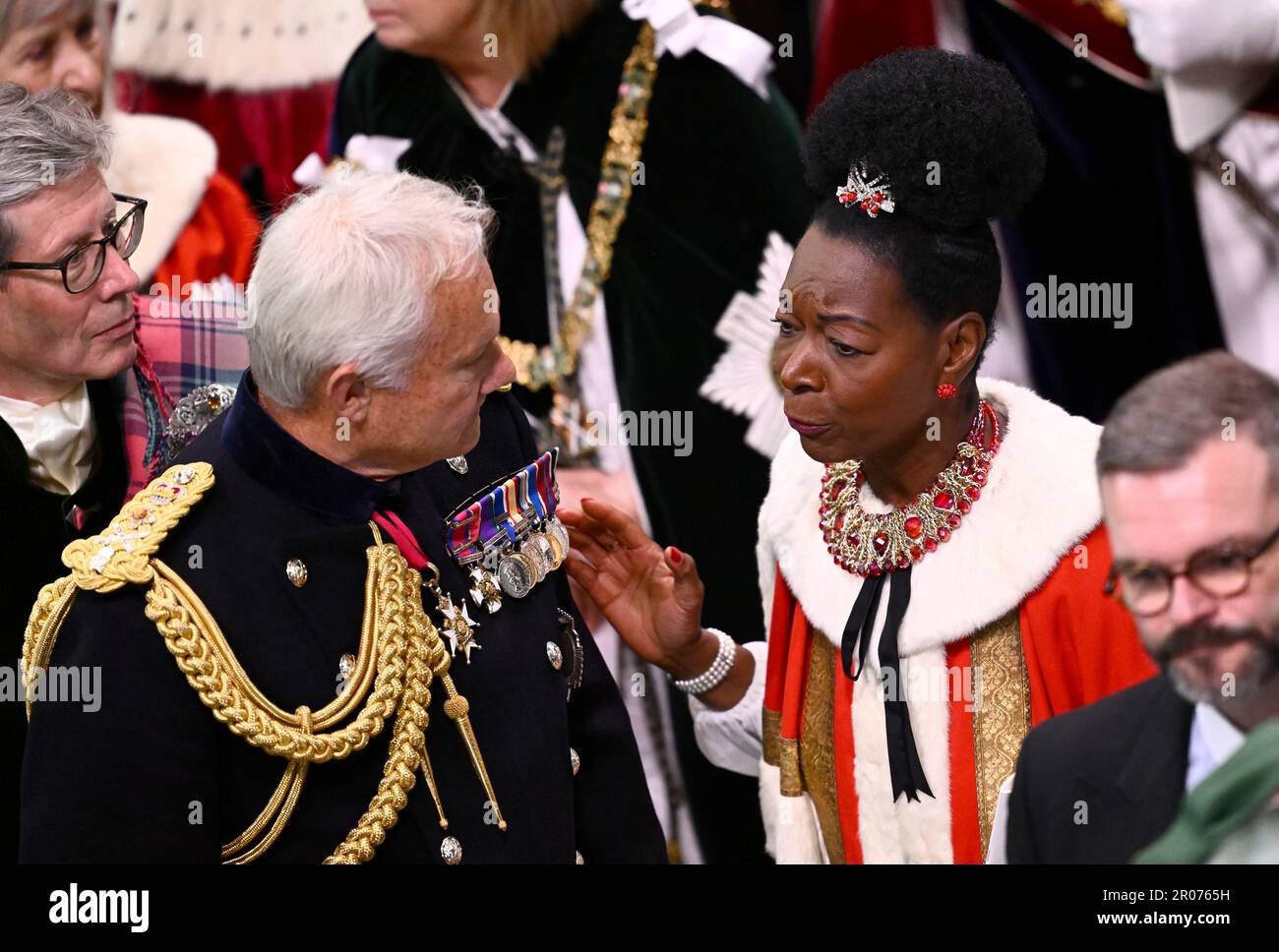 Nicholas Lyons, Lord Mayor of the City of London and Baroness Dame ...