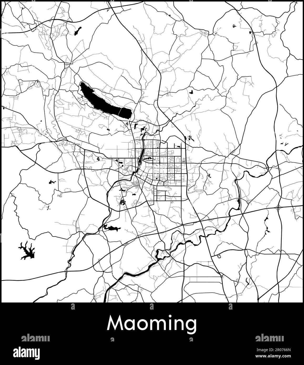 Maoming map hi-res stock photography and images - Alamy