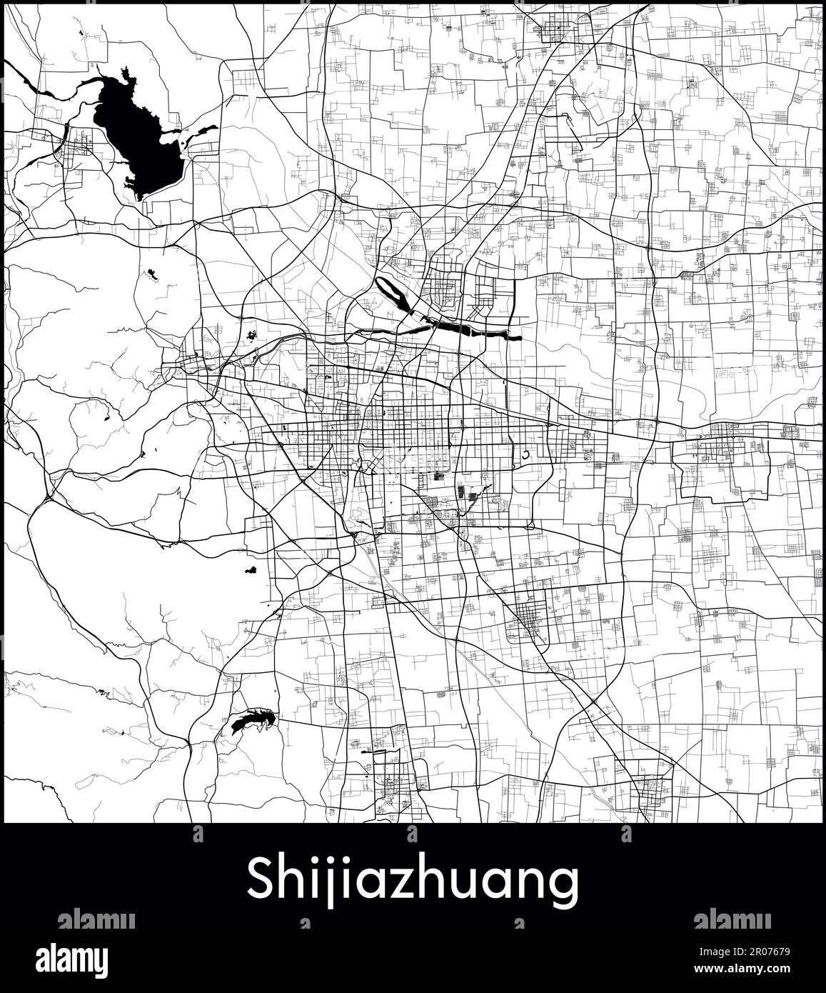 Shijiazhuang map hi-res stock photography and images - Alamy