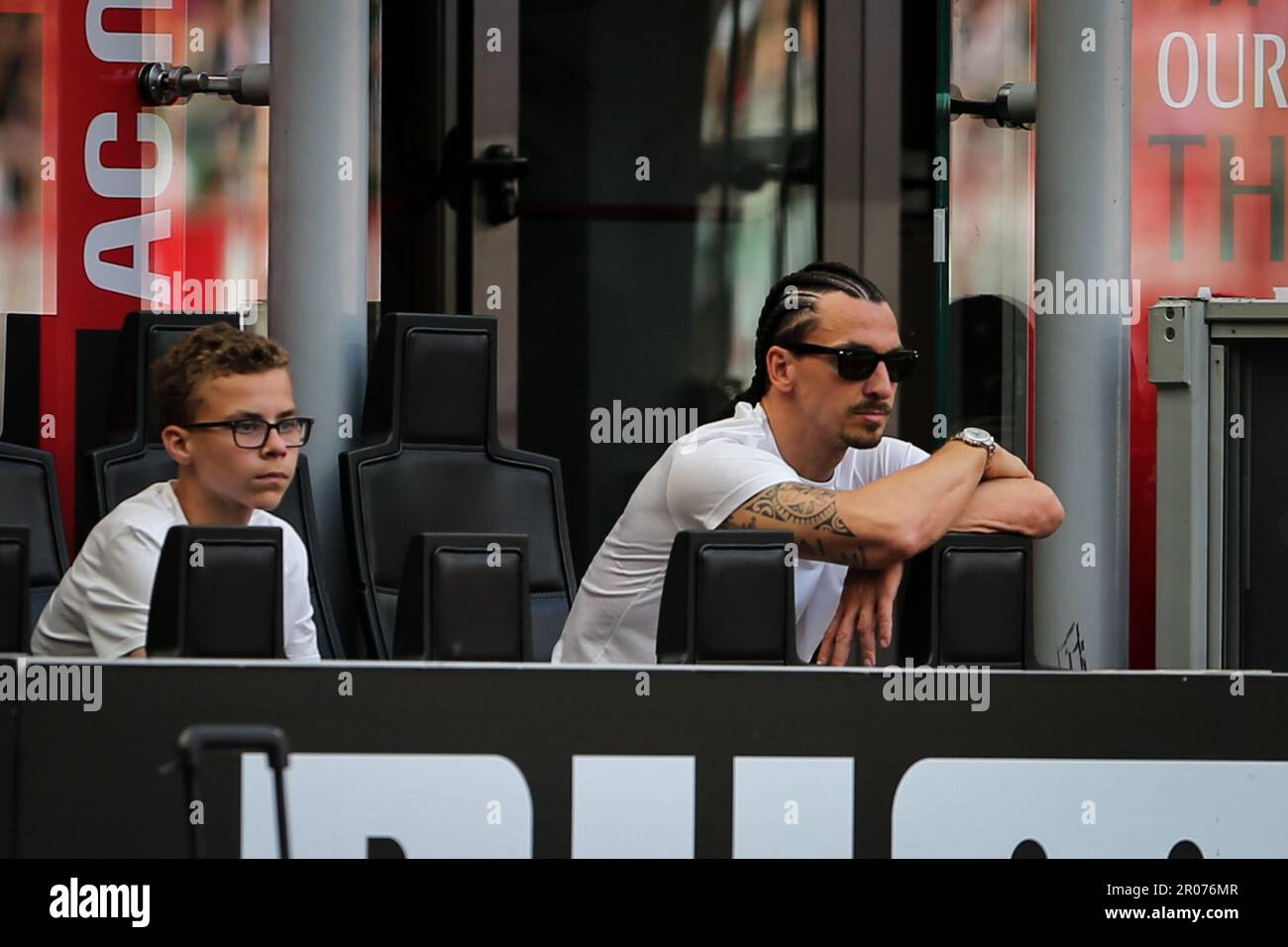 Zlatan Ibrahimovic and youor son Stock Photo - Alamy