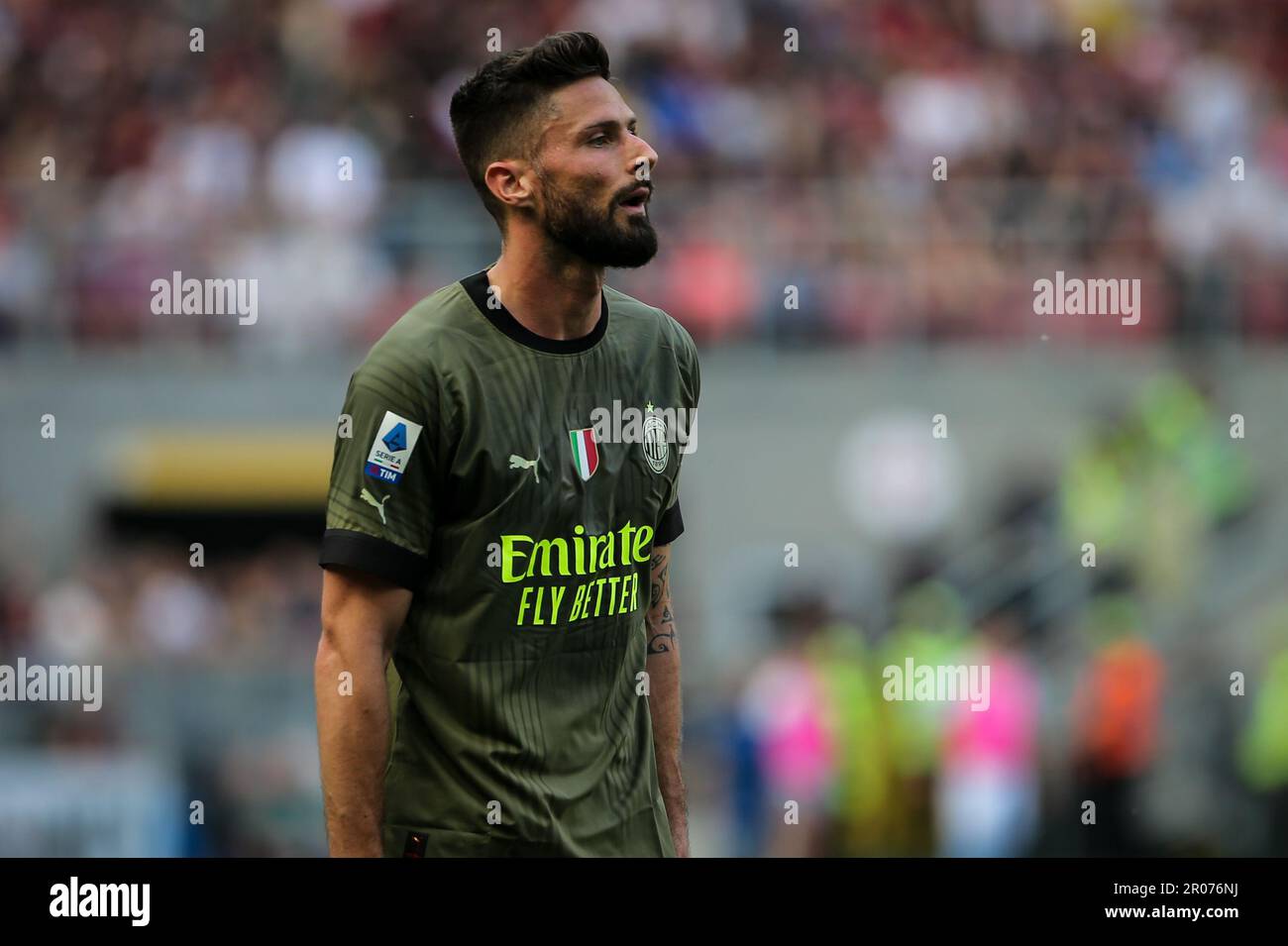 Olivier giroud milan hi-res stock photography and images - Alamy