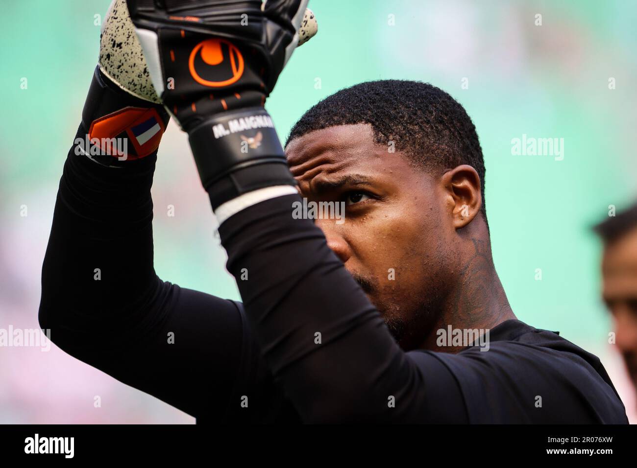 Mike Maignan, Milan goalkeeper Stock Photo - Alamy