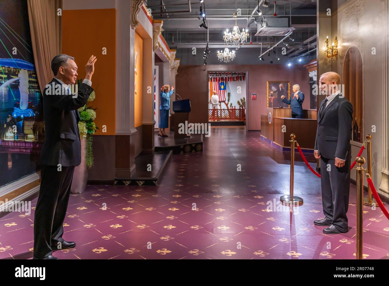 Shah Alam, Malaysia - April 17,2023 : Malaysia’s first interactive wax ...