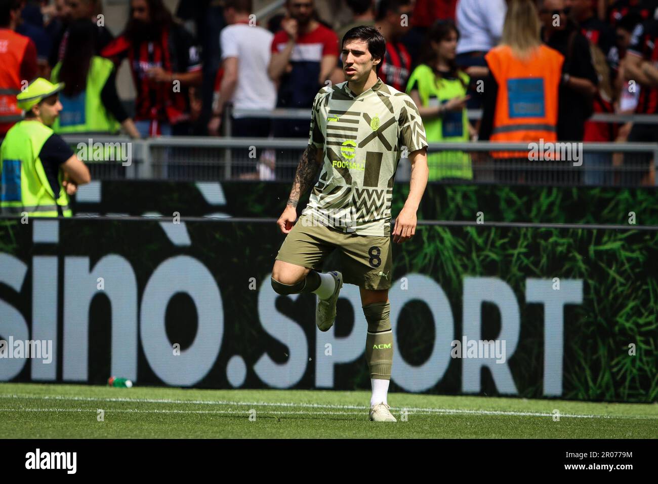 Sandro Tonali, Milan player Stock Photo - Alamy