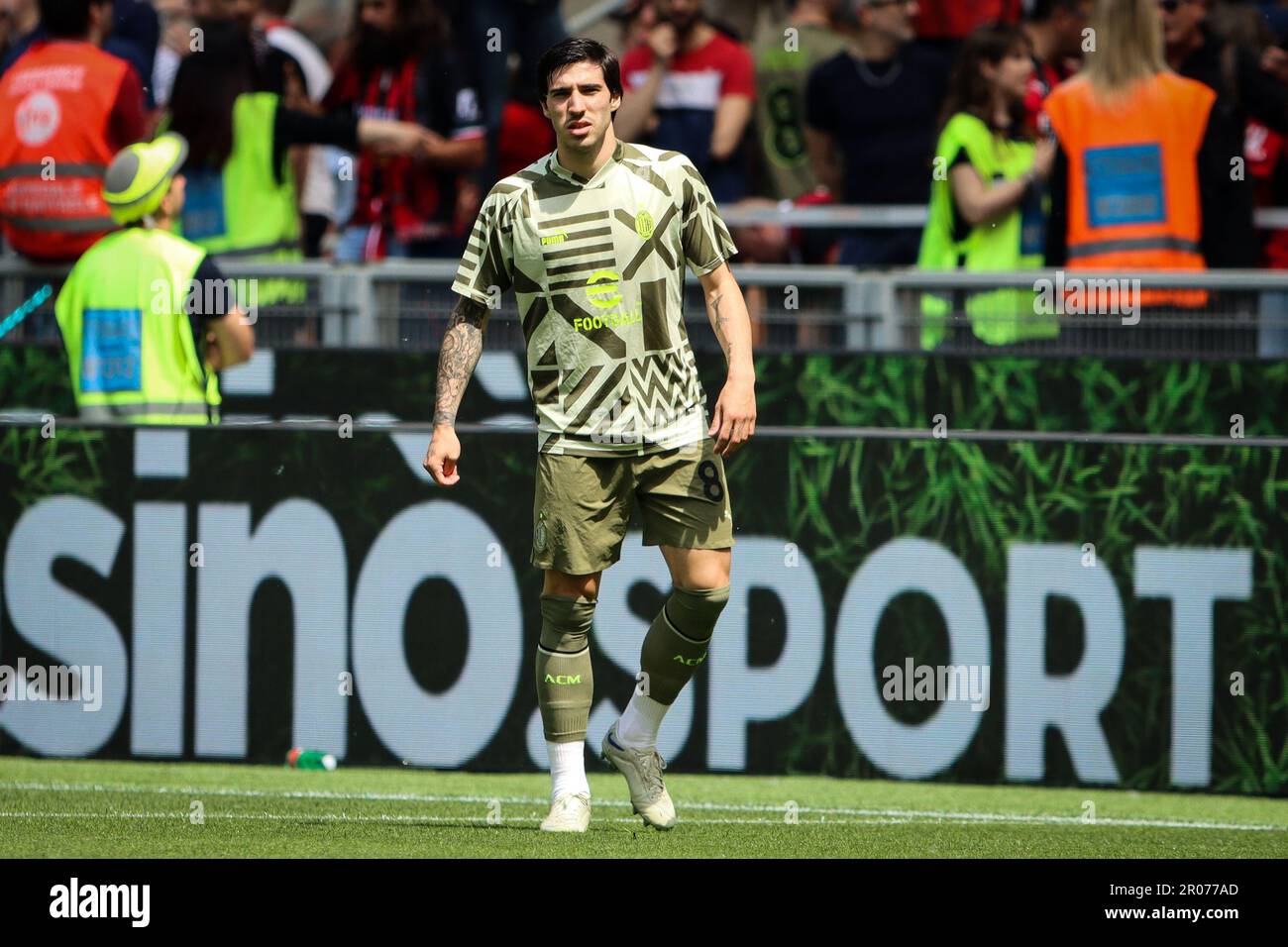 Sandro Tonali, Milan player Stock Photo - Alamy