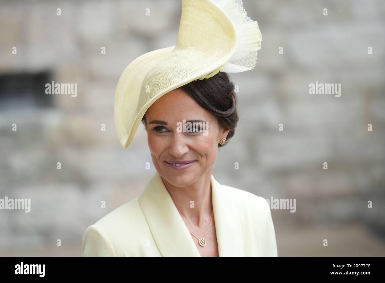 Pippa Middleton leaving Westminster Abbey in central London following ...