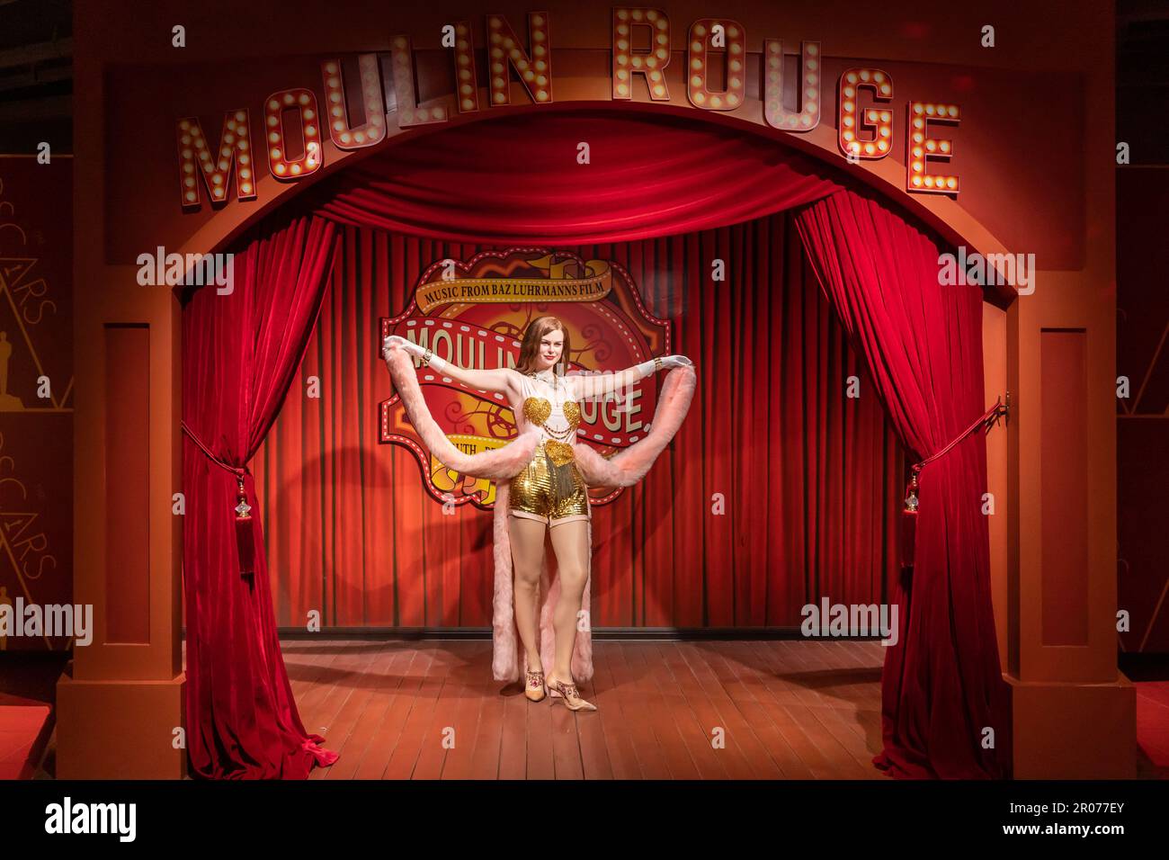 Shah Alam, Malaysia - April 17,2023 : Nicole Kidman's wax figure ...