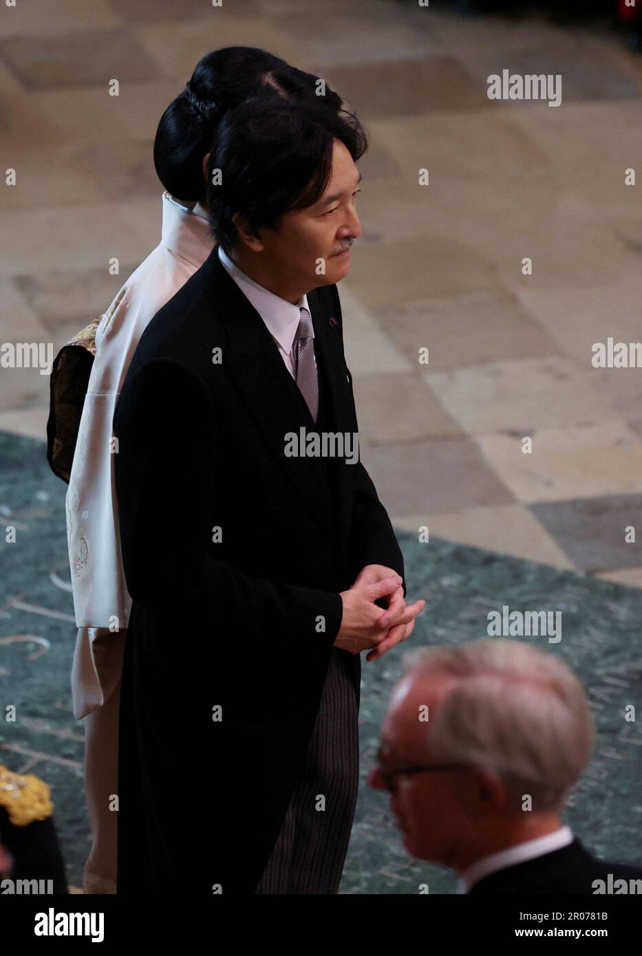 Crown Prince Fumihito and Crown Princess Kiko of Japan arriving ahead ...