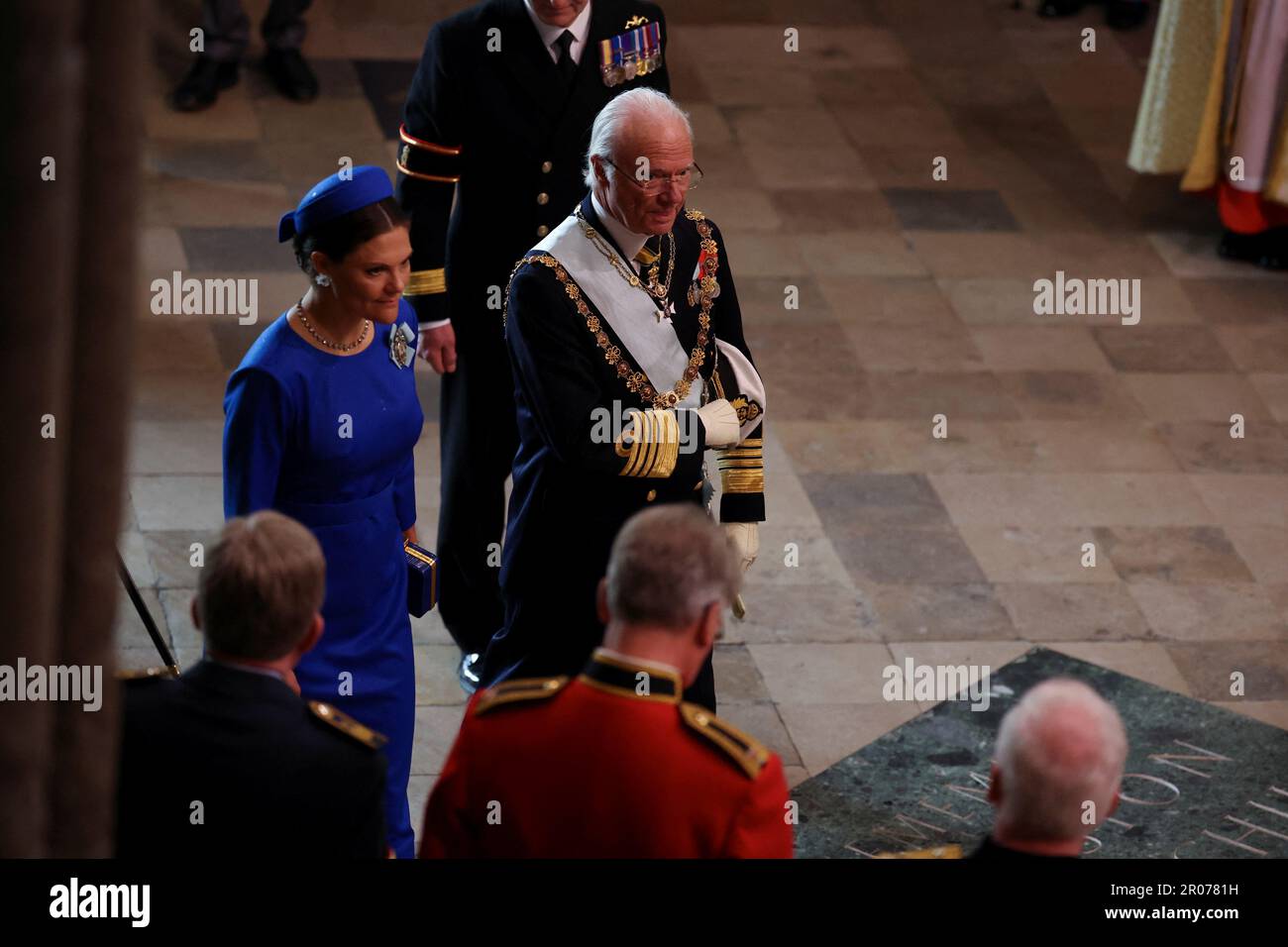 Sweden’s King Carl XVI Gustaf and Crown Princess Victoria of Sweden ...