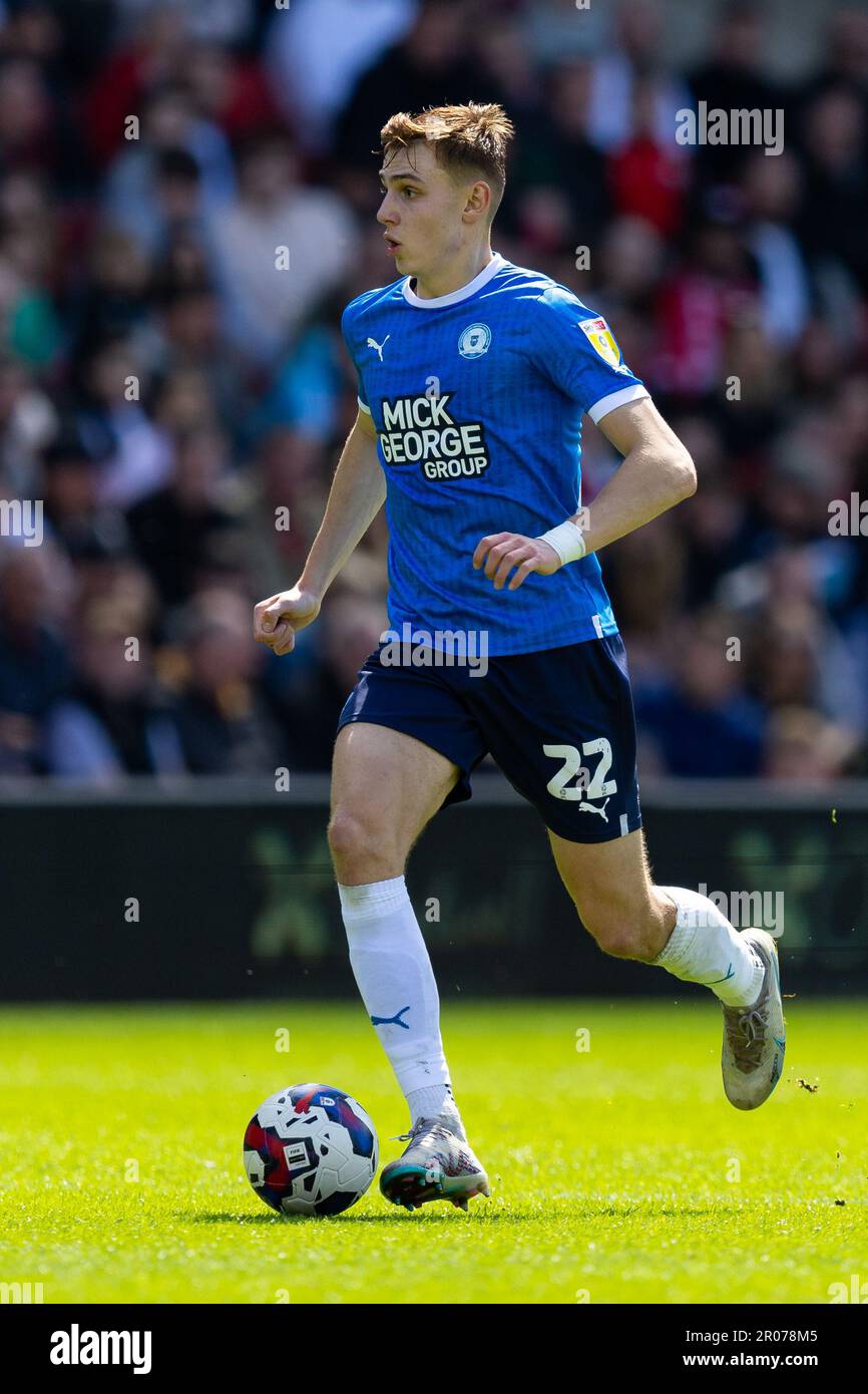 Hector Kyprianou of Peterborough United during the Sky Bet League 1 ...