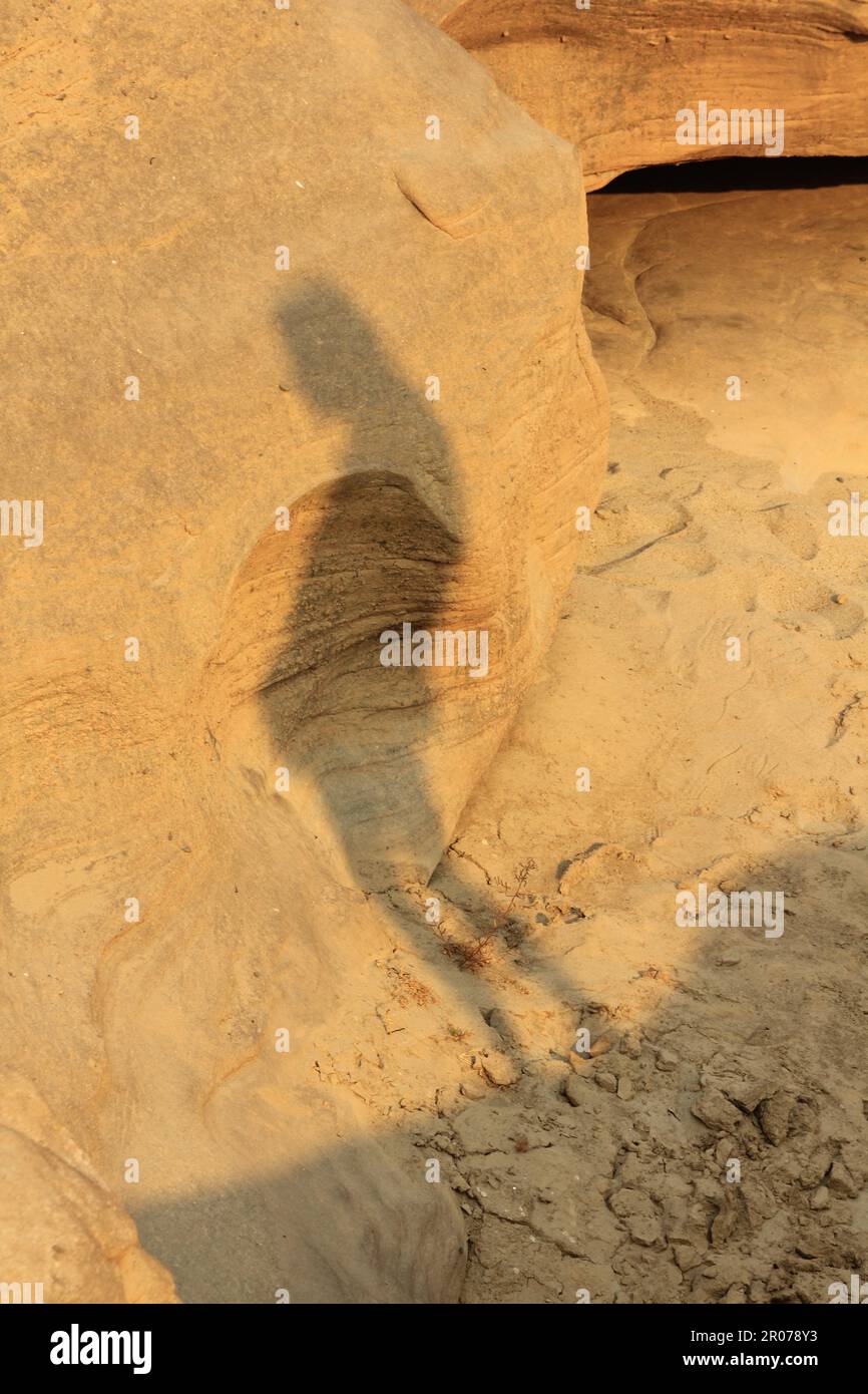 The shadows are on the stones of men Stock Photo - Alamy