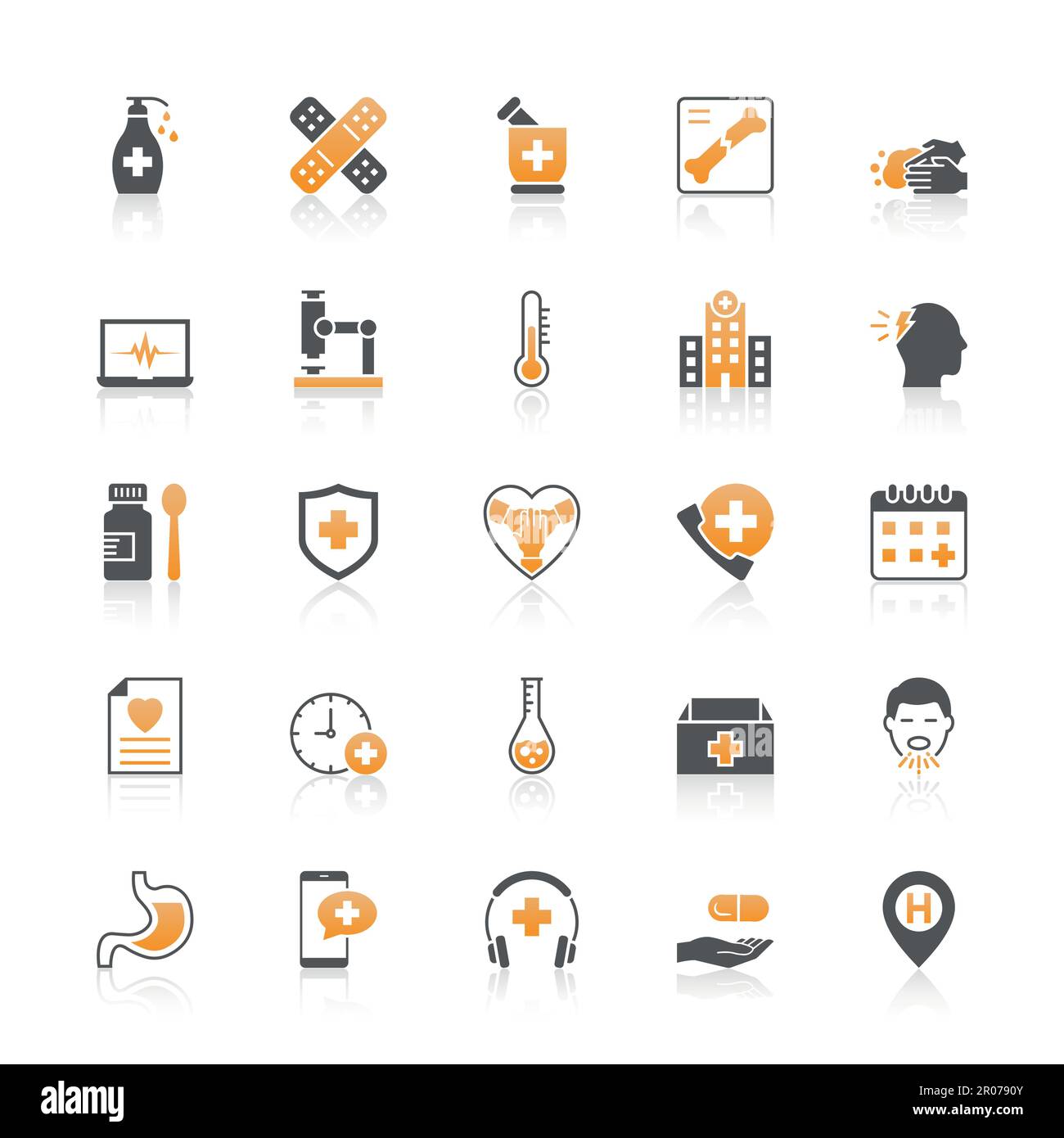 Medicine icon Stock Vector Images - Alamy