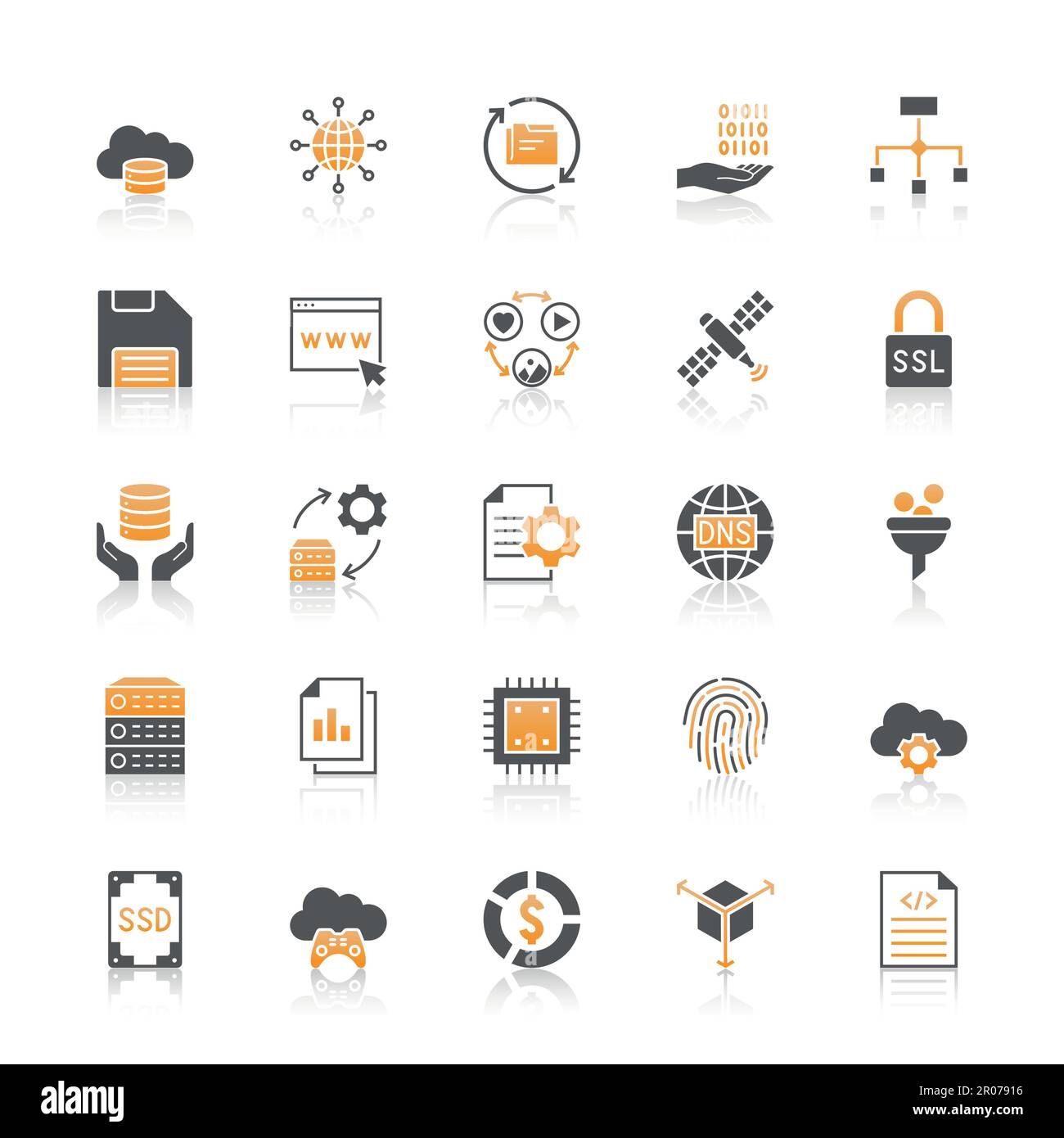 Database background Stock Vector Images - Alamy