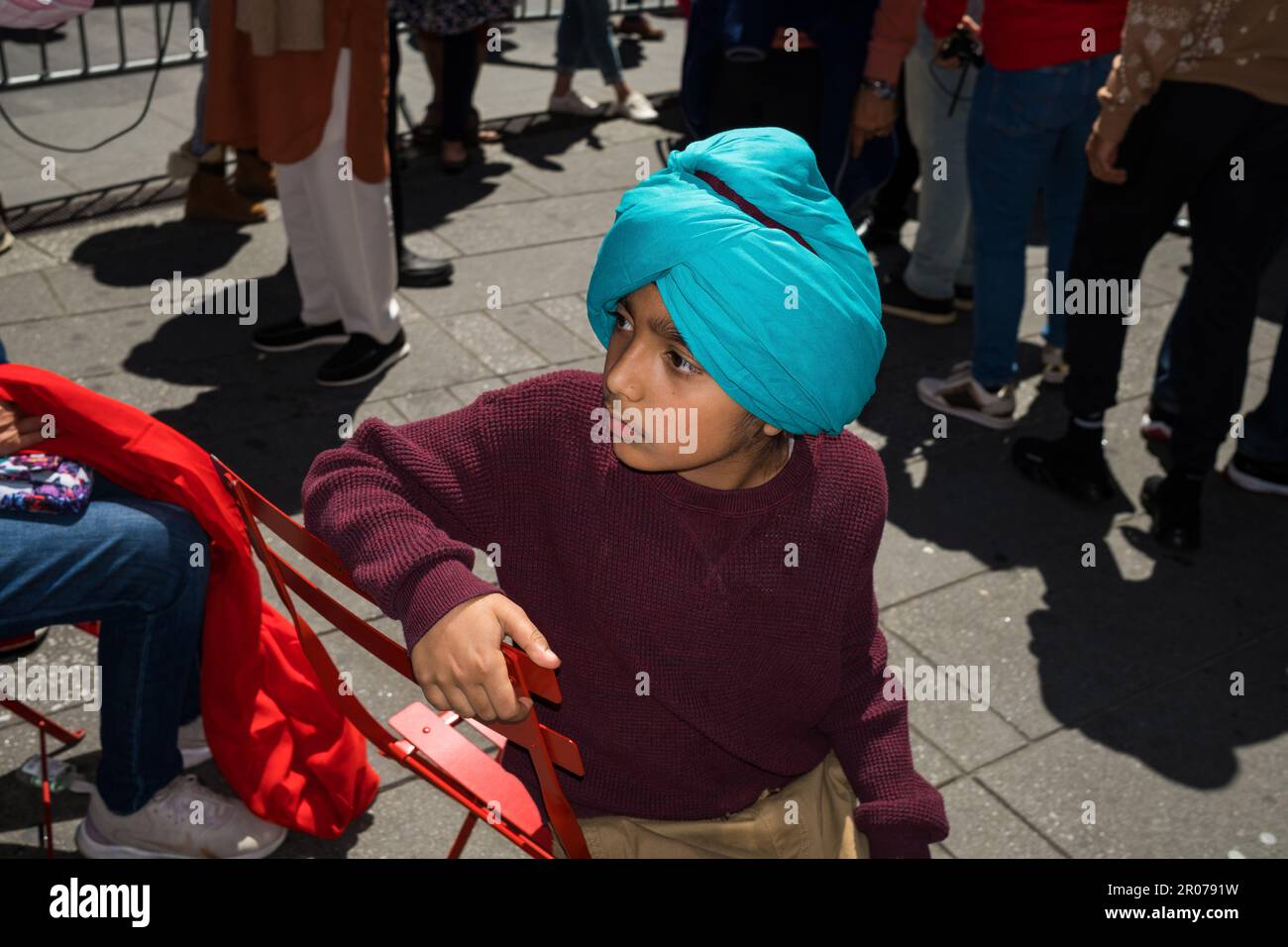 New York, New Yoork, USA. 6th May, 2023. It was Turban Day in Times ...