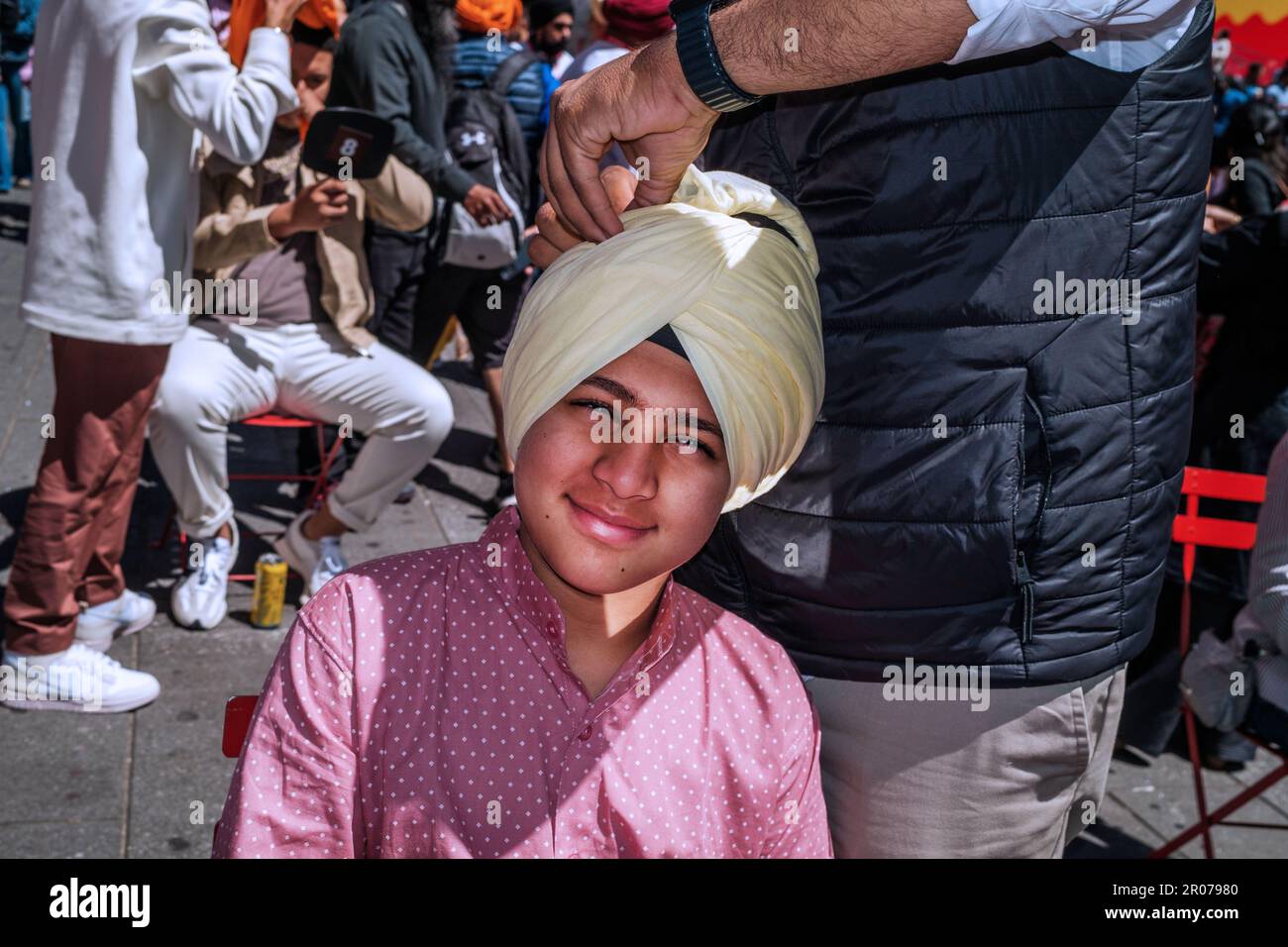 New York, New Yoork, USA. 6th May, 2023. It was Turban Day in Times ...