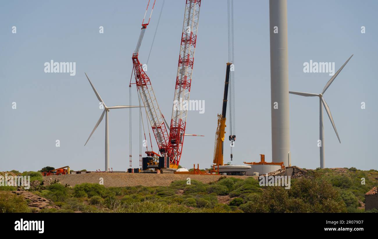 Turbine construction stop hi-res stock photography and images - Alamy