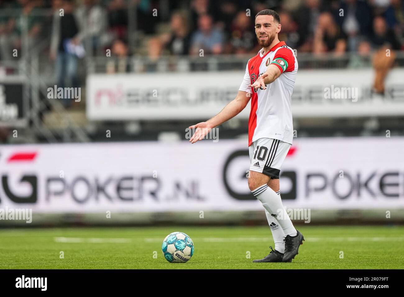 Rotterdam, Netherlands. 07th May, 2023. Rotterdam - Orkun Kokcu of Feyenoord during the match ...