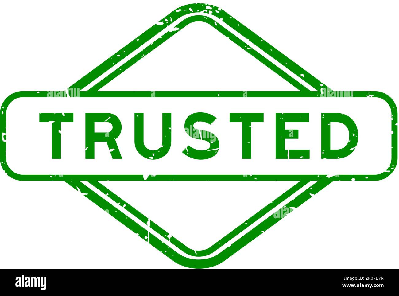 Grunge green trusted word rubber seal stamp on white background Stock ... Grunge green trusted word rubber seal stamp on white background Stock ...