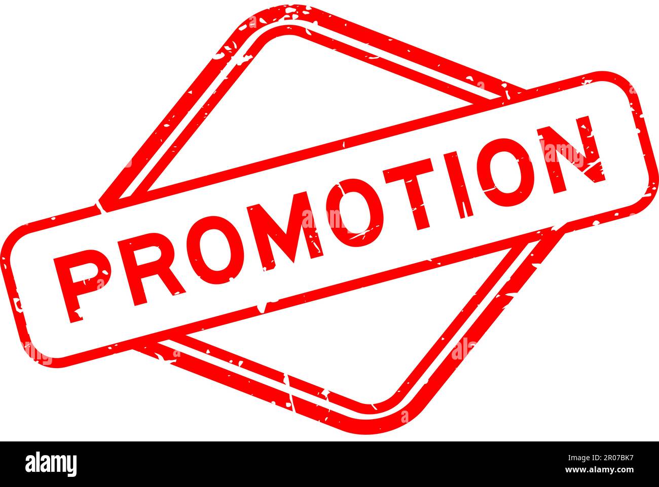 Grunge red promotion word rubber seal stamp on white background Stock Vector Image & Art - Alamy